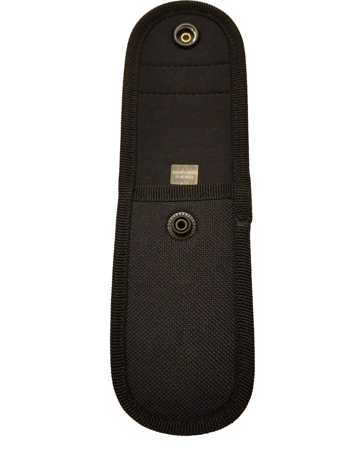 BUCK KNIFE - MODEL # 110 NYLON BELT SHEATH - BLACK WITH BUCK LOGO ...