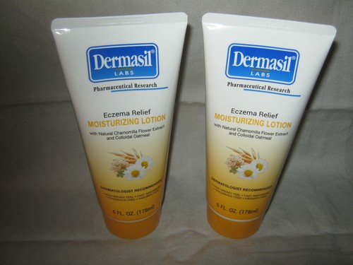 (2) Tubes DERMASIL Eczema Relief Moisturizing Lotion, 6 FL. oz Each ...