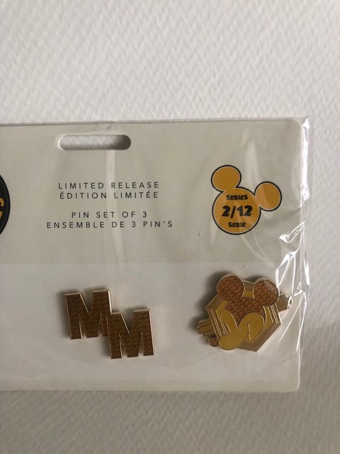 Disney Memories Mickey Mouse Pin Set With Card - February Limited ...