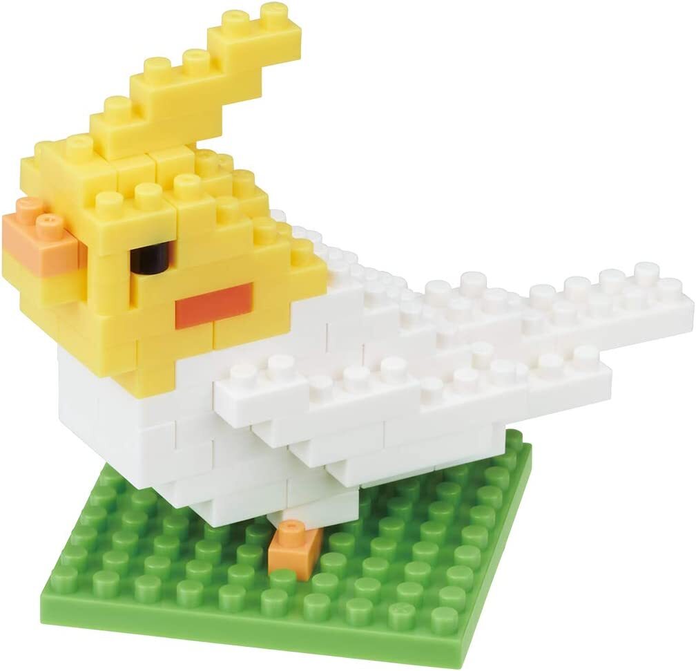 Kawada NBC 009r Nanoblock 10th Anniversary Cockatiel Japan New. for ...