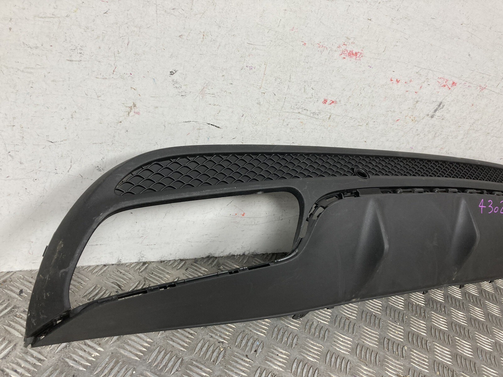 Mercedes-Benz C-Class REAR AMG Bumper Diffuser A2058856438 4302 | eBay