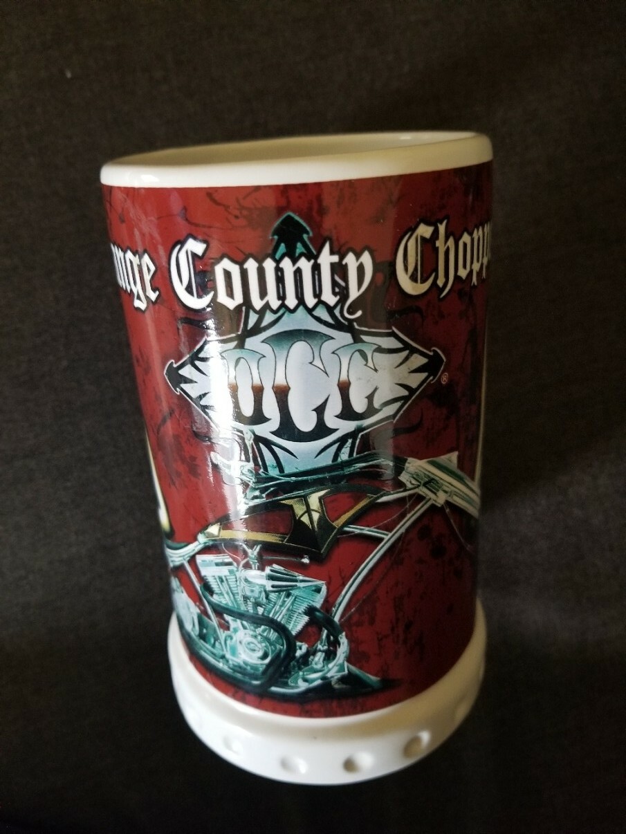 Orange County Choppers Beer Stein / Mug 2006 OCC Motorcycle | eBay