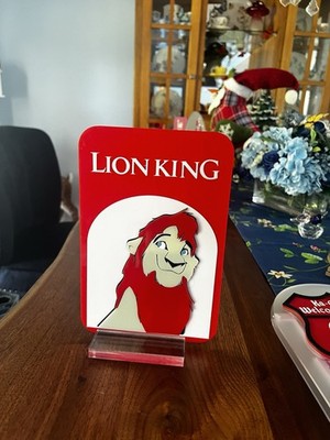 Disney Store Display Promo Signs Perfect Condition LION KING SIMBA | eBay