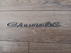 CHEVY SCRIPT METAL Emblem, 10.5 Inches | eBay