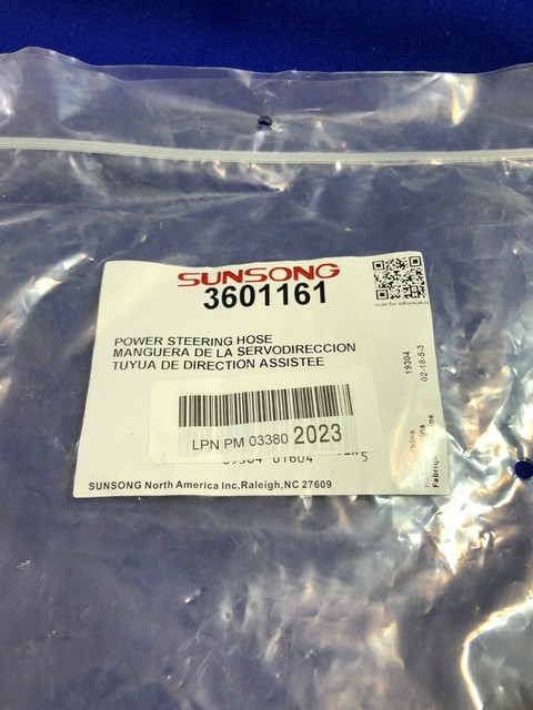 Sunsong 3601161 Power Steering Pressure Hose Assembly for Toyota Camry ...
