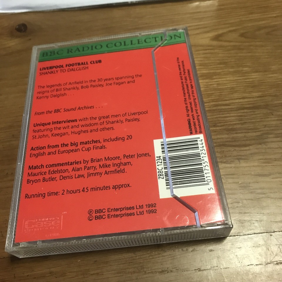 BBC Radio Collection Audio Books English Football Cassettes X4 ...