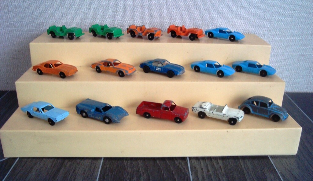 15 x Vintage Marx Bulldog Series - JEEP/PORSCHE/CAMARO/VW BEETLE ...
