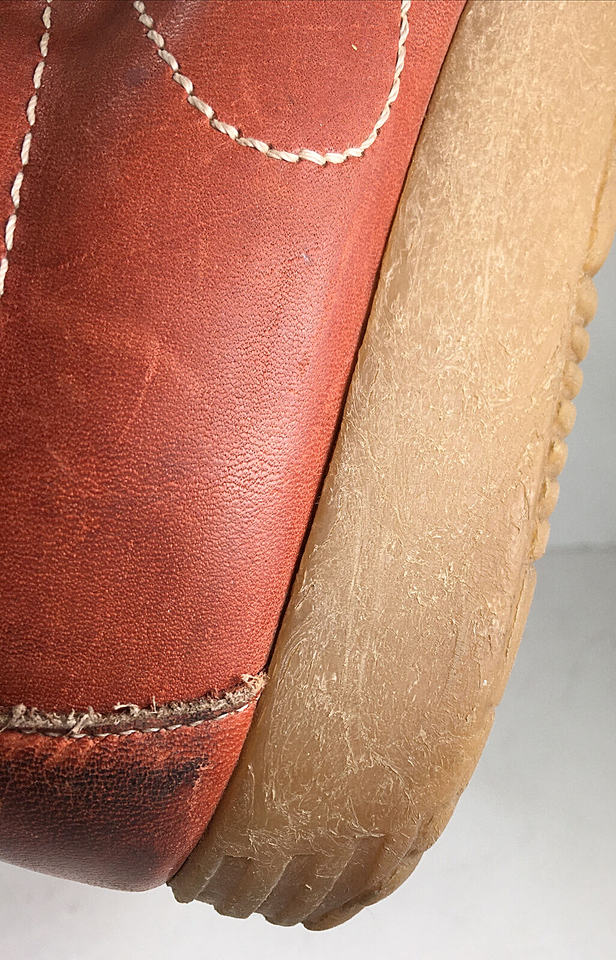 Sears Roebucks Vintage Womens Brown Leather Shoes Size?? 4.5-5 Women | eBay