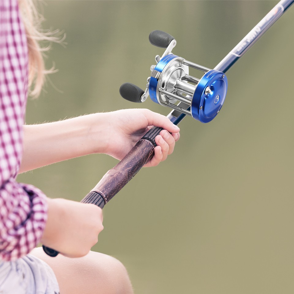 Round Baitcasting Reel For Catfish Baitcasting Fishing Reel ...