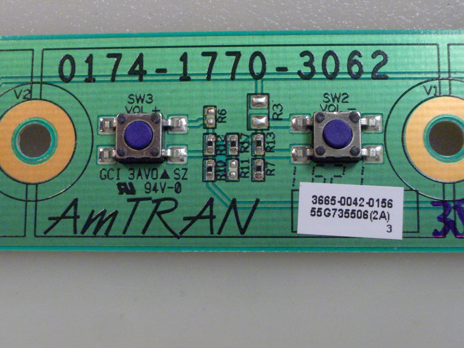 Vizio M55-D0 LAUSTZBS Key Button Board 3665-0042-0156 | eBay