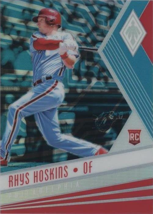 2018 Panini Chronicles - Phoenix Rhys Hoskins #5 Aqua Prizm /299 (RC ...
