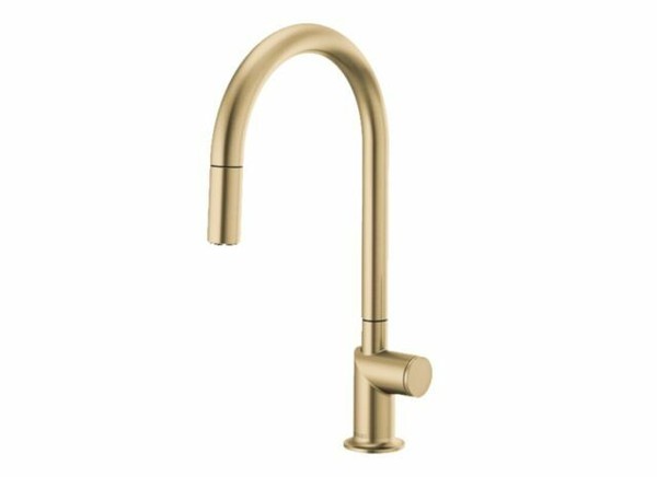 Brizo 63075LF-PGLHP Pull-Down Kitchen Faucet - Polished Gold for sale ...