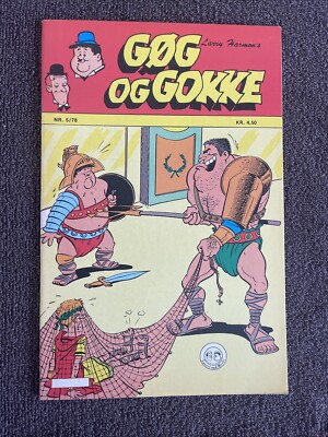 Larry Harmon's GOG Og GOKKE #5 (Denmark, 1978) Laurel & Hardy | eBay