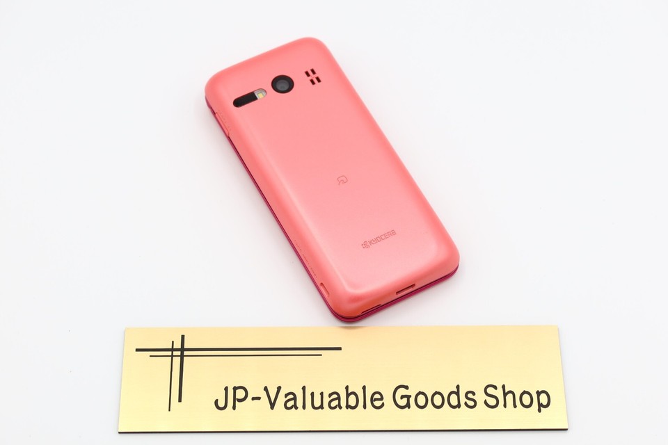 [C] KYOCERA GRATINA KYF37 Pink Android Flip Phone Unlocked SIM Free ...