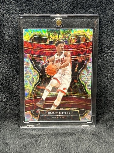 Jimmy Butler - 2019-20 Panini Select #64 Concourse Silver Scope Prizm ...