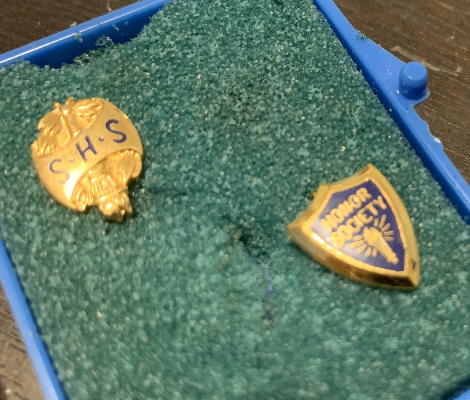 2 Vintage High School Honor Society Student Award Pins - Herff Jones | eBay