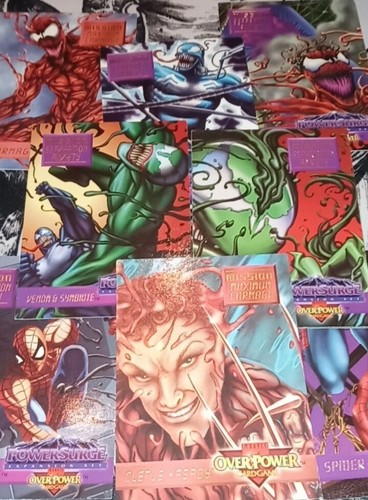 Marvel Overpower TCG Mission Card Spider Man Venom Carnage MCU Cards | eBay
