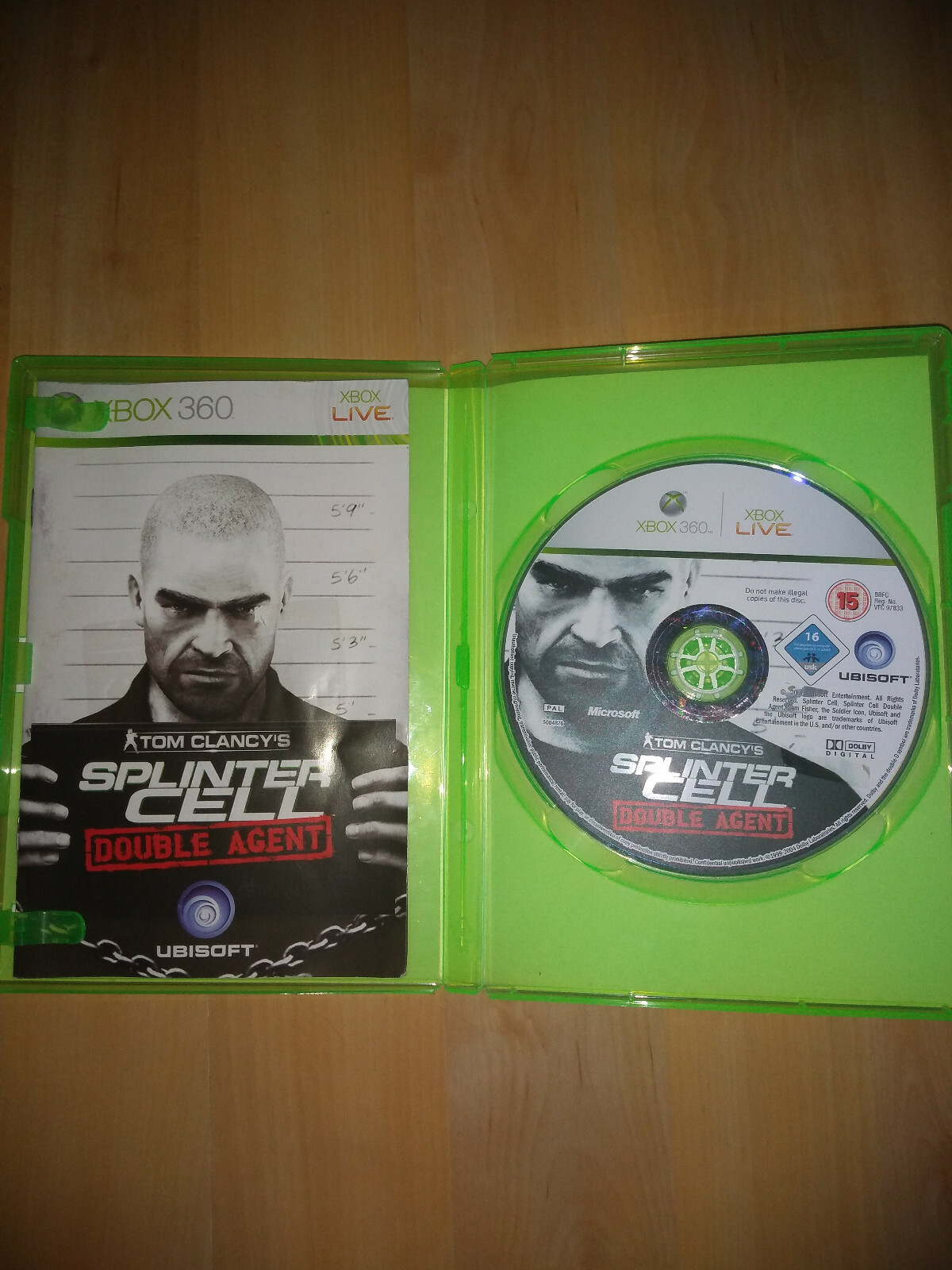 Tom Clancy's Splinter Cell: Double Agent (Xbox 360) | eBay