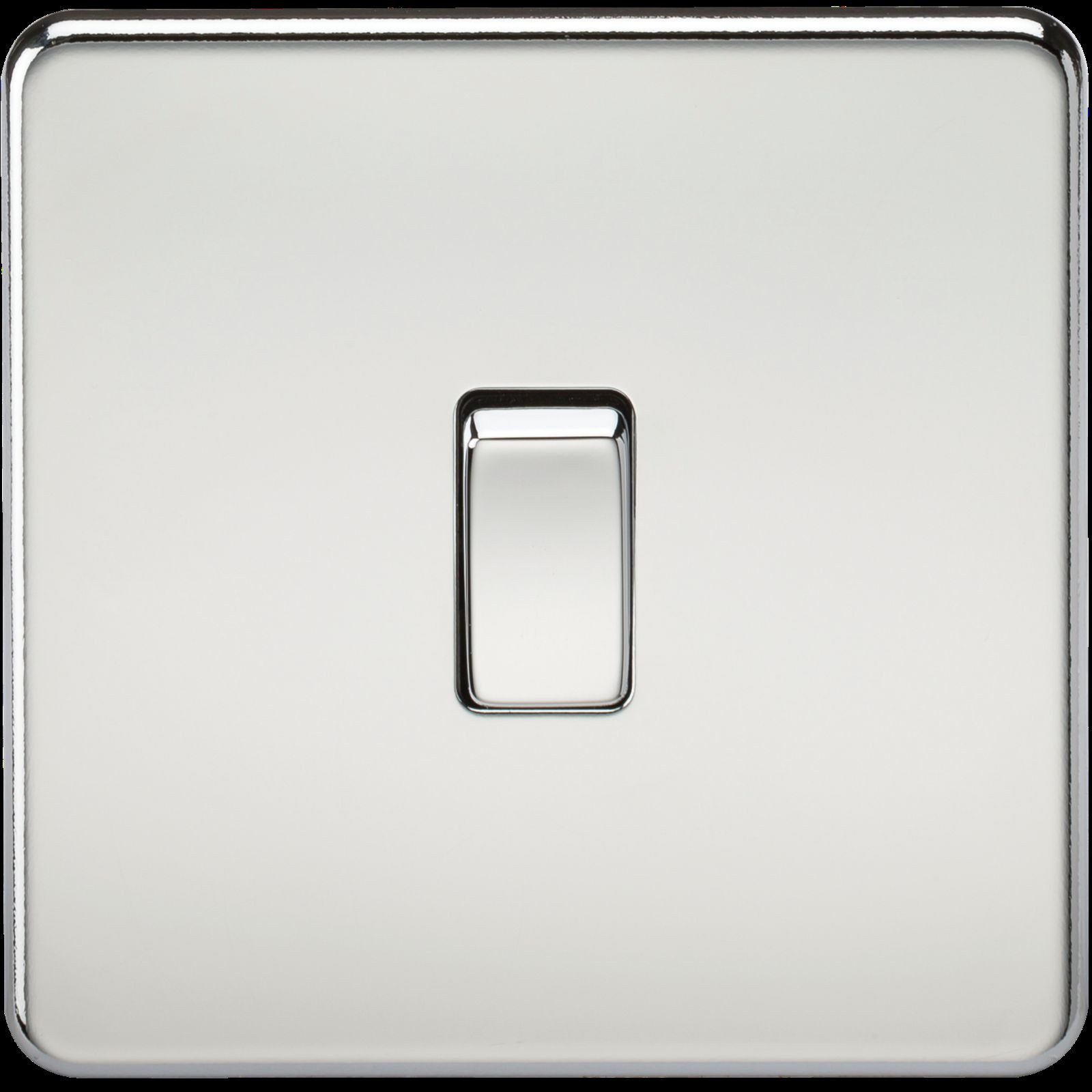 Knightsbridge Screwless Flatplate light switches & sockets POLISHED ...