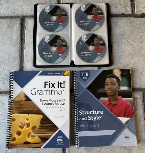 IEW Teaching Writing Structure & Style 24 Weeks DVD Set Year 1, Level B ...