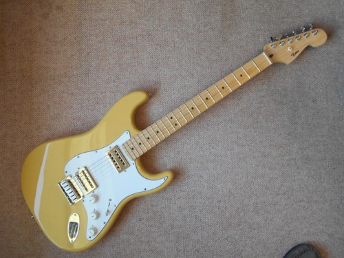 STRAT/STRATOCASTER/PARTSCASTER HARDTAIL GUITAR/GRETSCH PICKUPS/MIGHTY ...