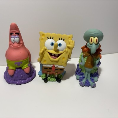 Spongebob Squarepants, Squidward & Patrick Talking Laughing VTG 2000 ...