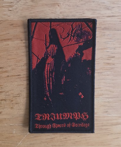 Damaar Triumph Through Spears of Sacrilege Demo Black Border Woven ...
