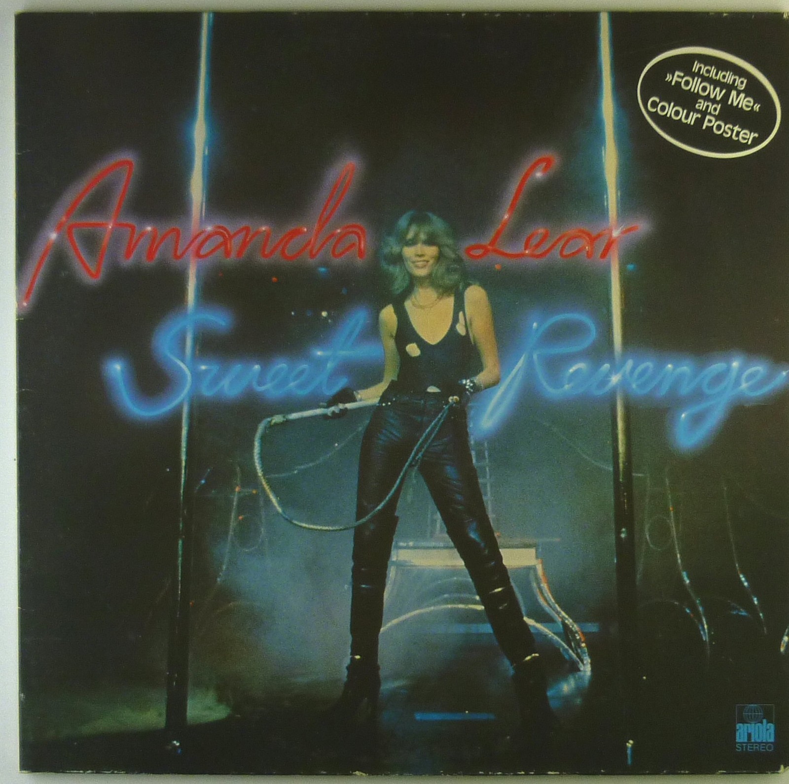 12" LP - Amanda Lear - Sweet Revenge - K6374H - Affiche - Lavé Et Nettoyé | eBay