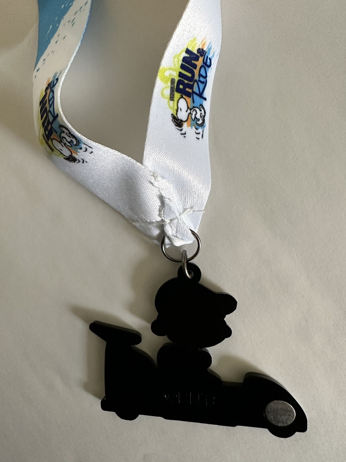 Peanuts Lucy Run Ride Race Running Medal Snoopy Cedar Point Amusement ...