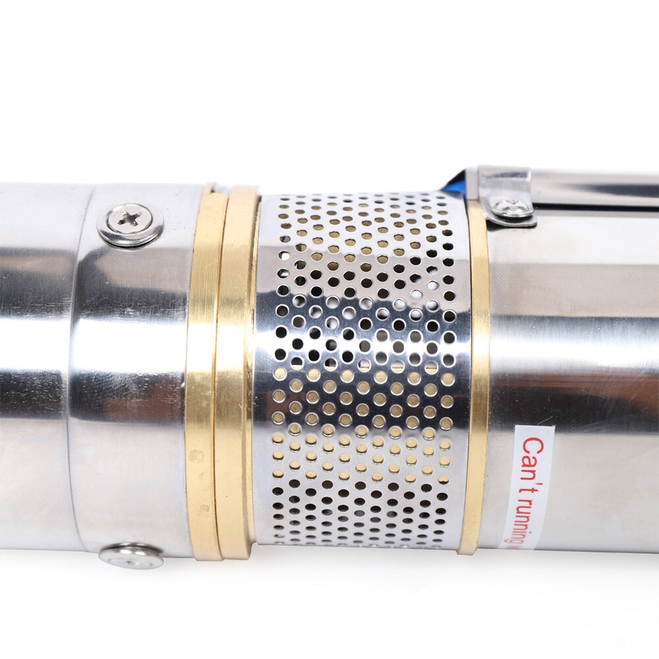 48V DC Solar Pump Submersible With MPPT Controller Stainless Steel ...