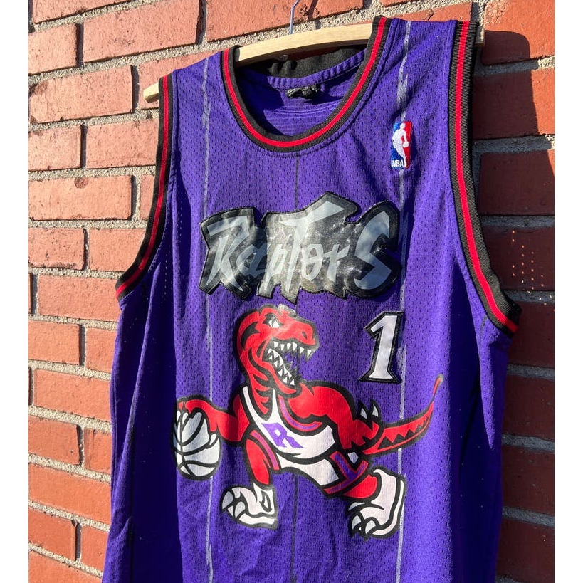 Toronto Raptors Nike Basketball Jersey #1 Tracy McGrady - Sz Large ...