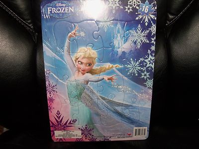 DISNEY FROZEN Elsa 16 Large piece Board Puzzle 8.5x11.5" NEW | eBay