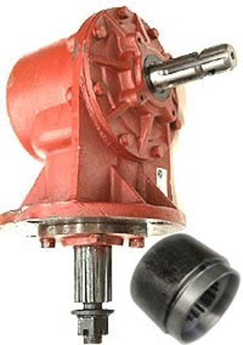 Universal Fit 75HP Rotary Cutter Gearbox 6 Spline Input shaft 1:1RATIO ...