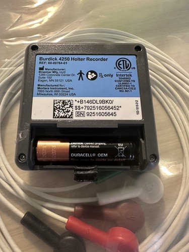 Burdick 4250 5L Holter/EKG Monitor With Case | eBay