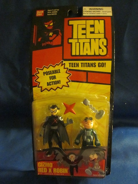 Bandai Teen Titans Cinderblock and Red X Action Figure for sale online ...