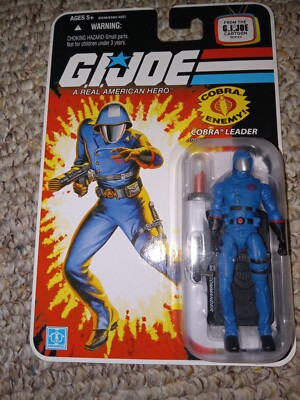 GI Joe Cobra Enemy 25th Anniversary Cobra Leader Codename: Cobra ...