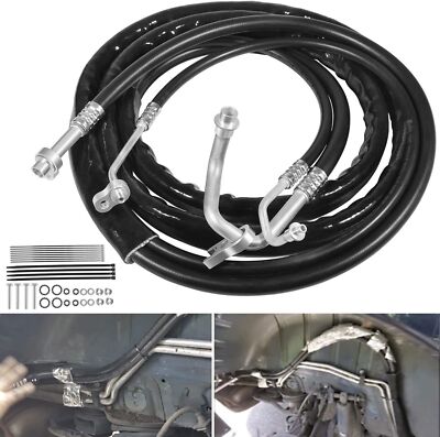 AT34653 Rear AC Air Conditioning Line Set for 2007-2017 Acadia Traverse ...