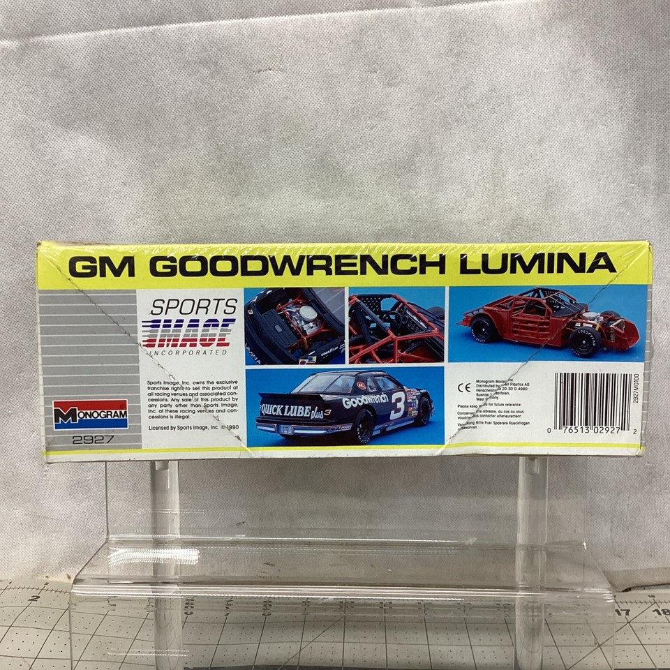 Monogram Kit #2927 GM Goodwrench Lumina Dale Earnhardt Stock Car 1:24 ...