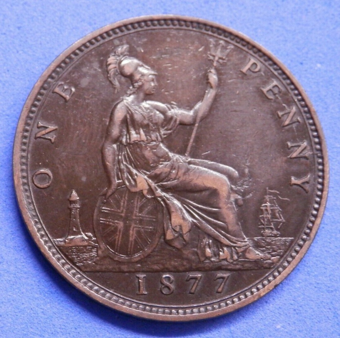 Victoria Bronze Young Head Bun Pennies 1870-79 by date nice examples ...