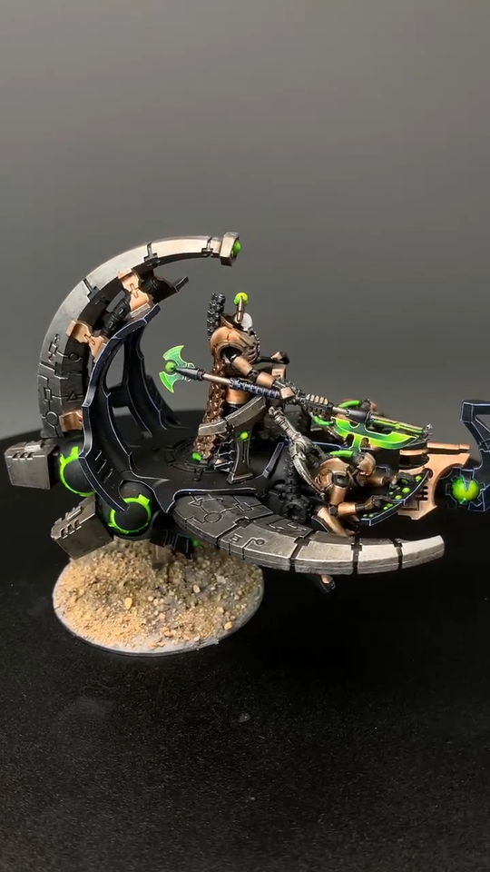 Warhammer 40K Necron Catacomb Command Barge Xenos Armies Necrons ...