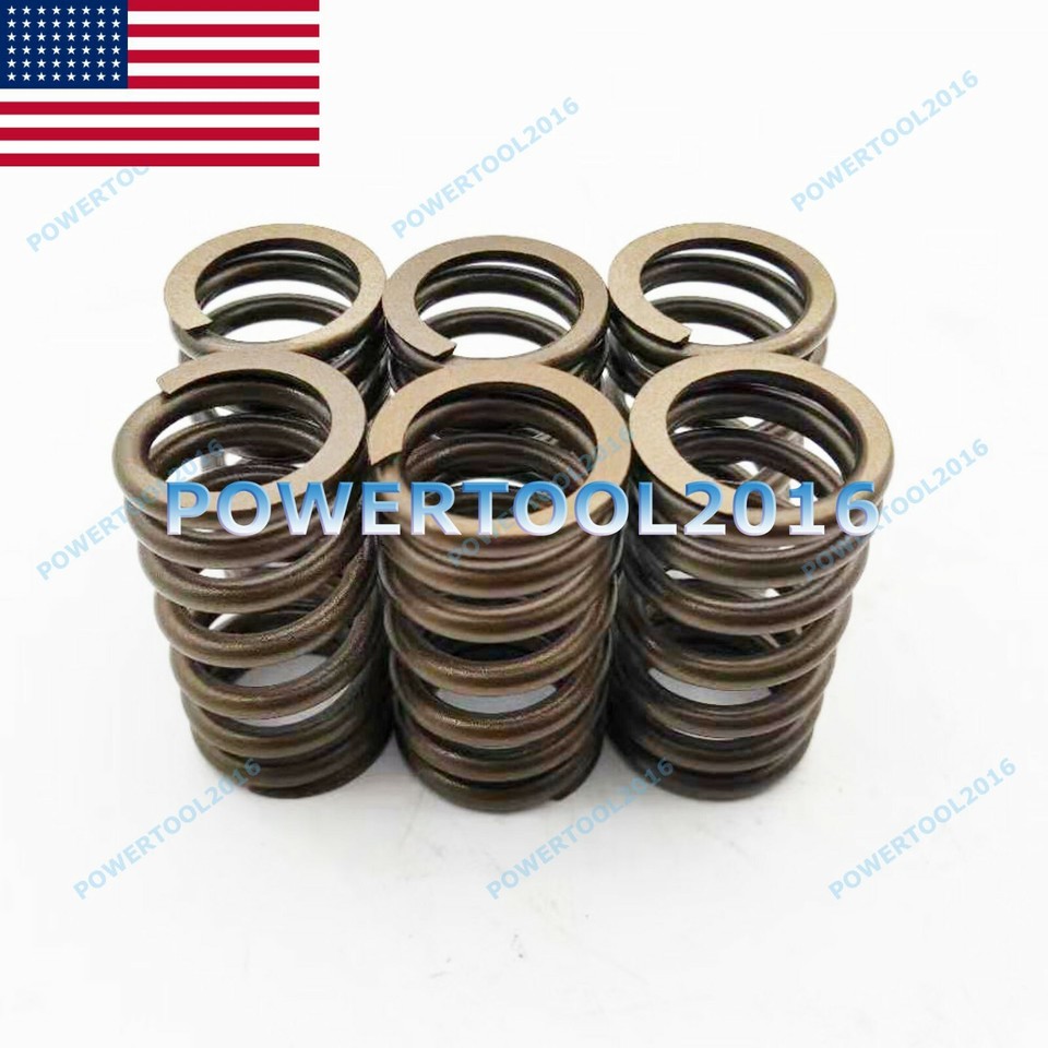 Set of 6 SPRING 3916691 for Cummins 6BT 12V Dodge +60 lbs Valve Springs ...