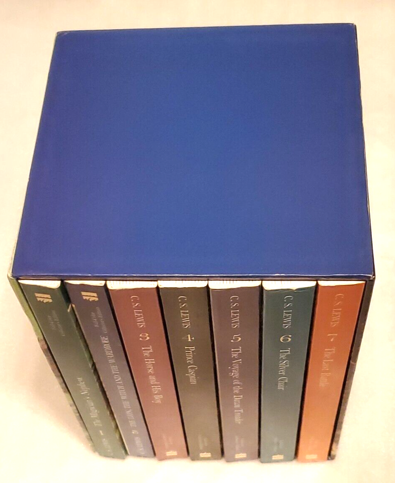 The Chronicles of Narnia C S Lewis, Color illustrations + EXCELLENT ...