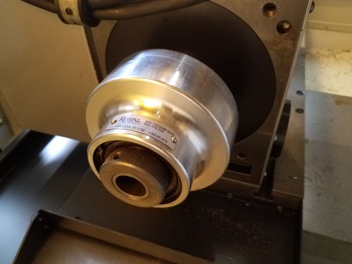 Royal Air Pneumatic 5C Collet Closer for Haas HRT 210 A6 Rotary Table ...