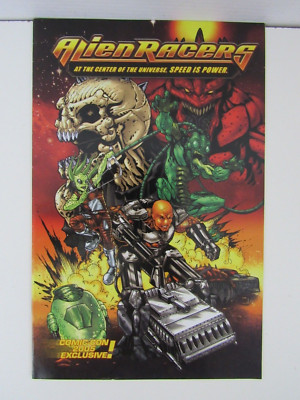Alien Racers Comic Book 2005 Comic Con Exclusive **RARE** (Pg89D) | eBay