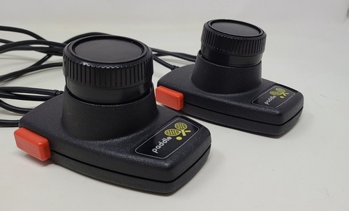 Atari 2600 Pong Tennis Duel Paddle Controllers Vintage OEM Official ...