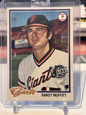 1978 Topps #284 Randy Moffitt San Francisco Giants 2015 Topps Buyback ...