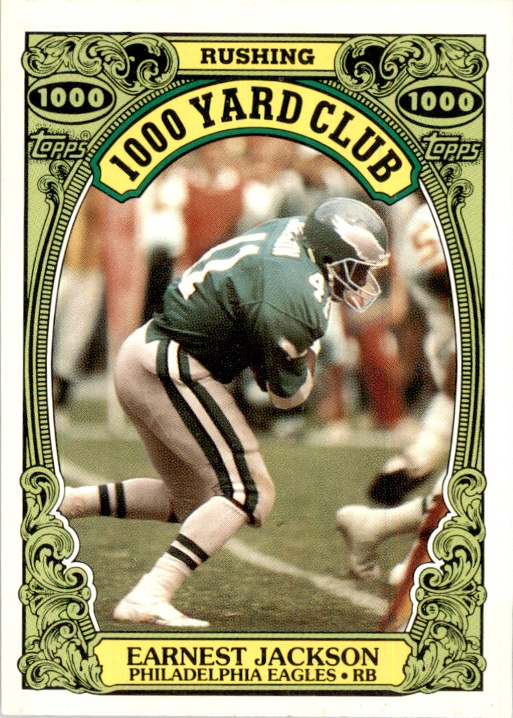 1986 TOPPS EARNEST JACKSON. PHILADELPHIA EAGLES #23 | eBay
