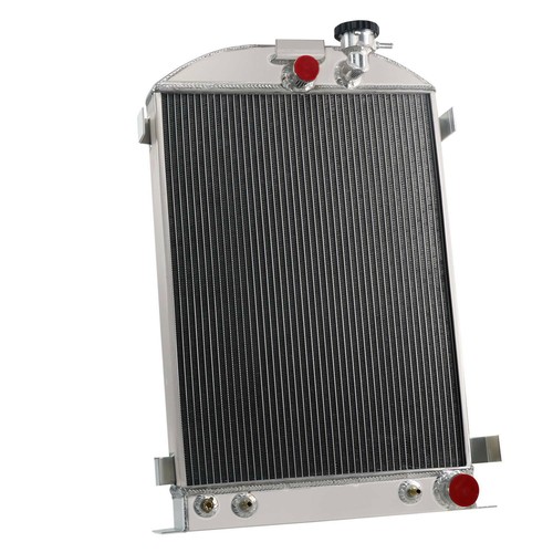Aluminum 3 Rows Radiator For 1930-1933 Ford MODEL A Hot Rod Chevy V8 ...