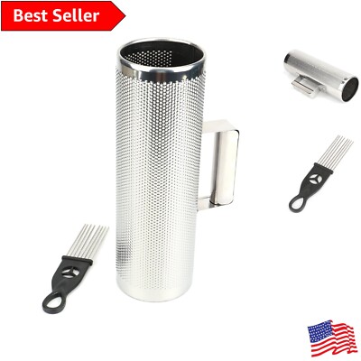 Latin Percussion 4" x 12" Metal Guiro with 8-Tine Scraper - Authentic ...