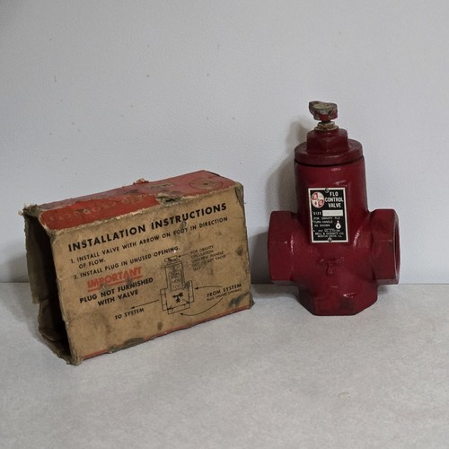 Bell & Gossett Straight Angle Flo-Control Valve 1 1/4" FAS in Original ...